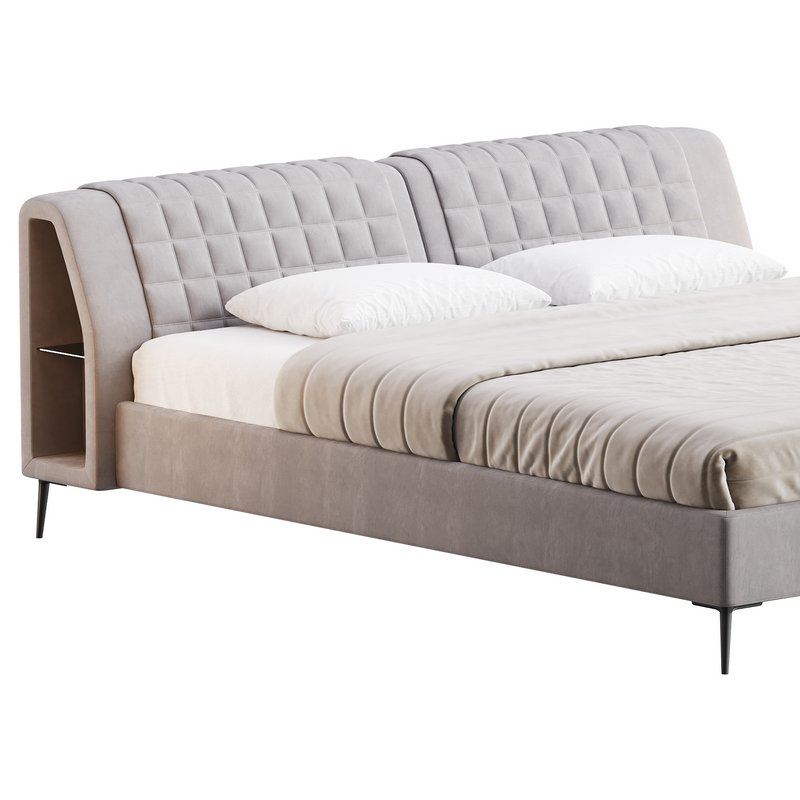 Delavega Bed K28 3d model download free maxve