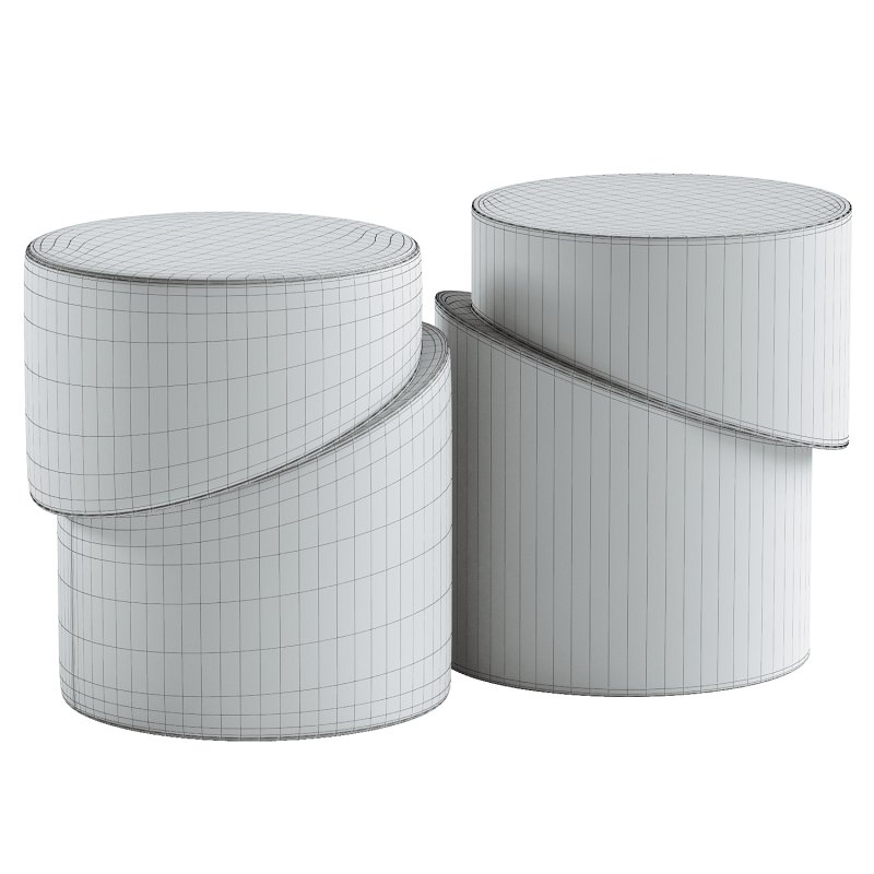 SLIP SIDE TABLE 3D model Maxve