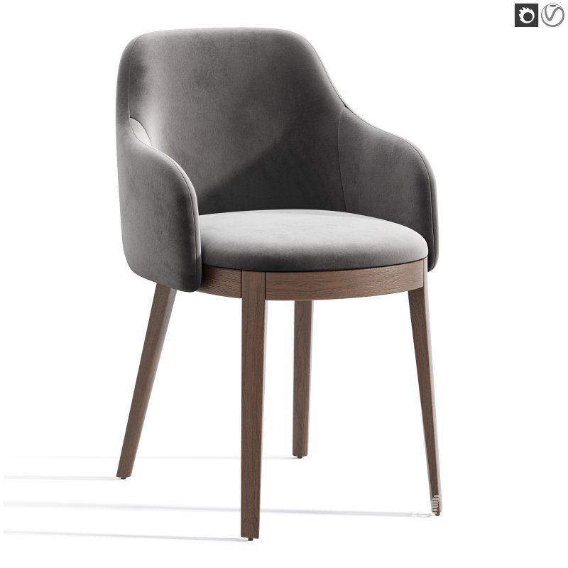 ADeL Chair By Calligaris 3D model Maxve