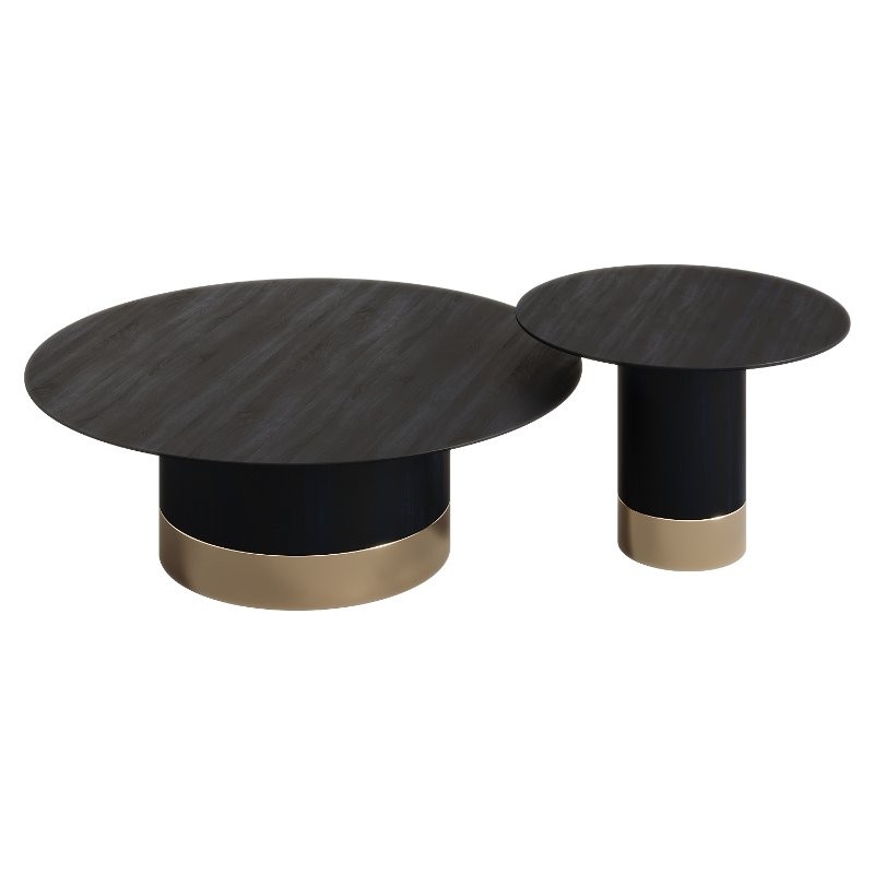 Cilindro Low coffee table 3D model Maxve