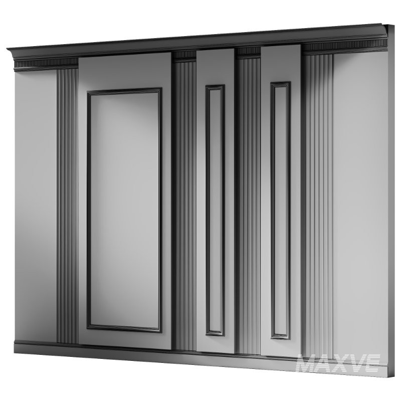 Art Wall 107 3D model Maxve