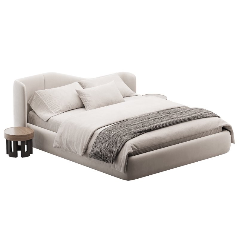 Svechi Bed 3D model Maxve