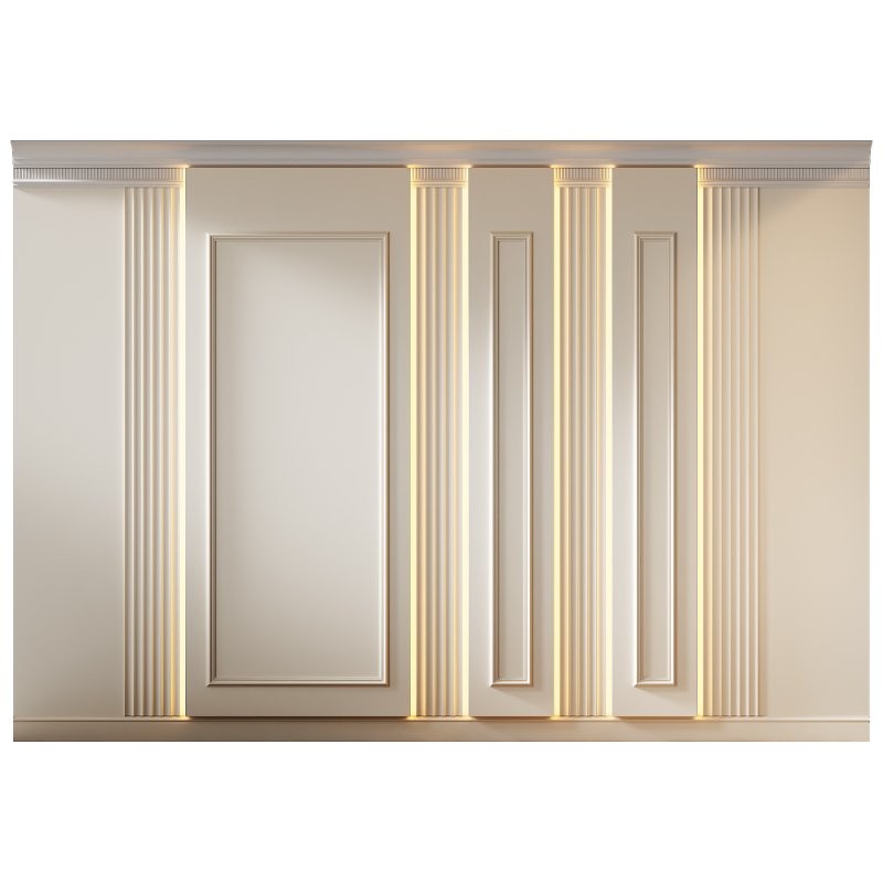 Art Wall 107 3D model Maxve