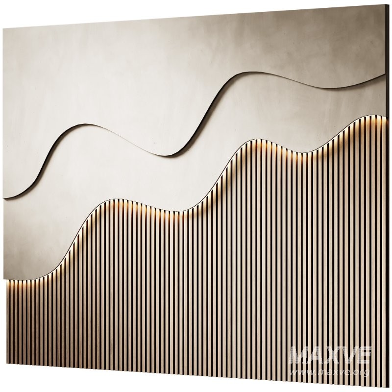 ART WALL 54 3D model Maxve
