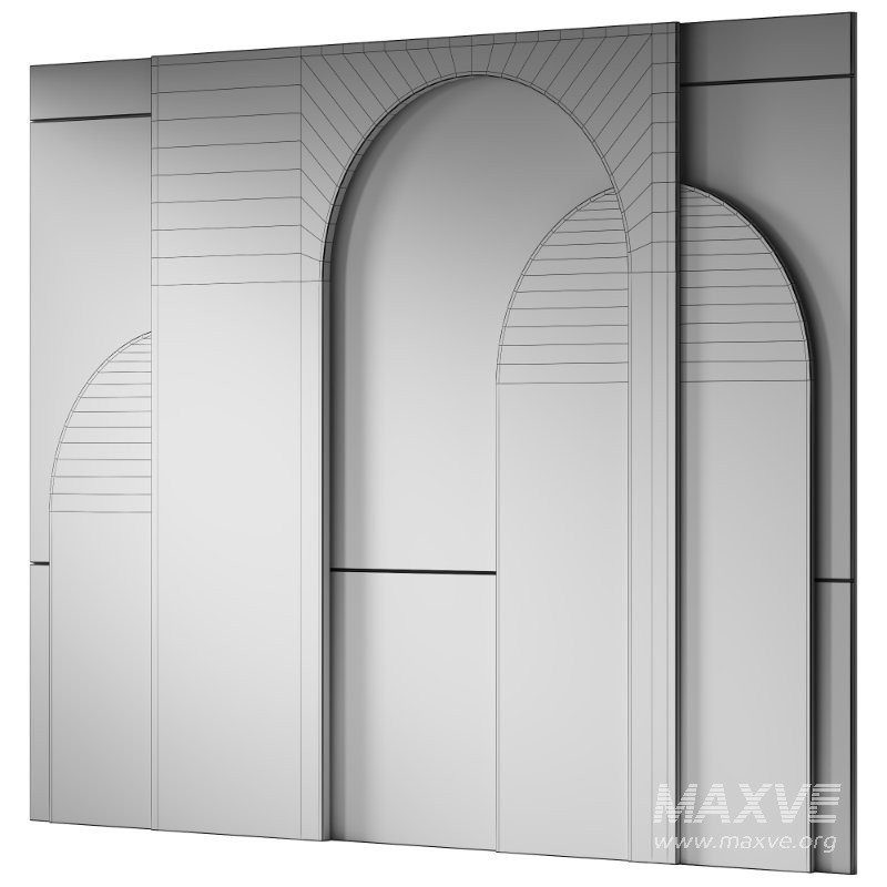 Art Wall 118 3D model Maxve