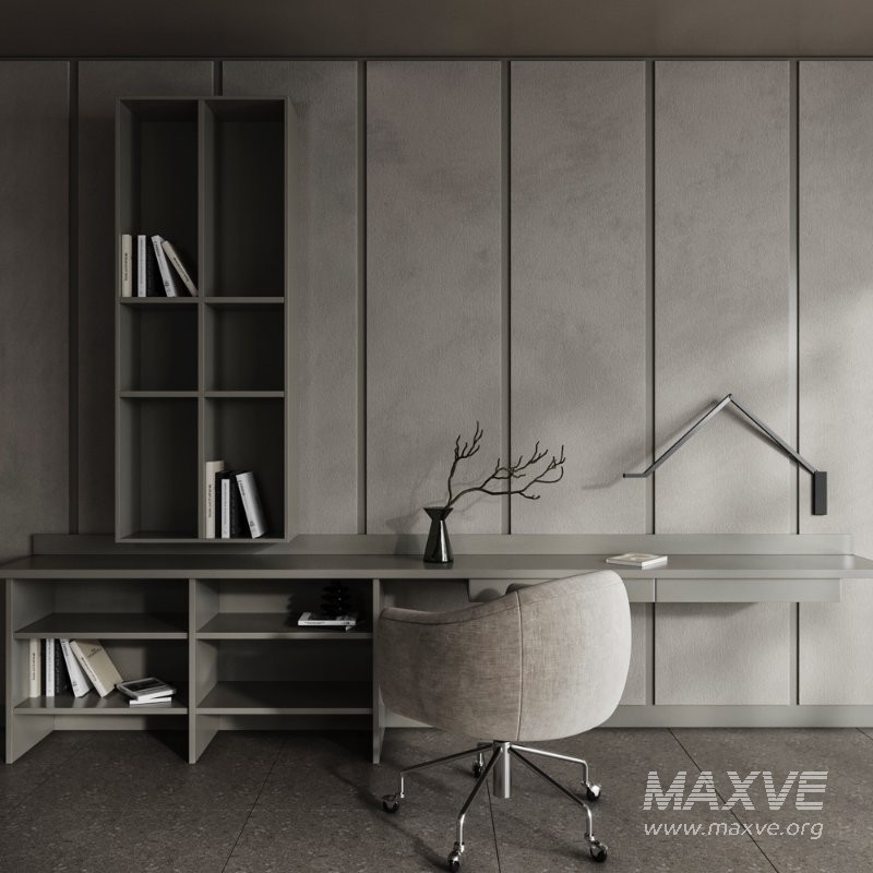 Workplace 3 3D model Maxve
