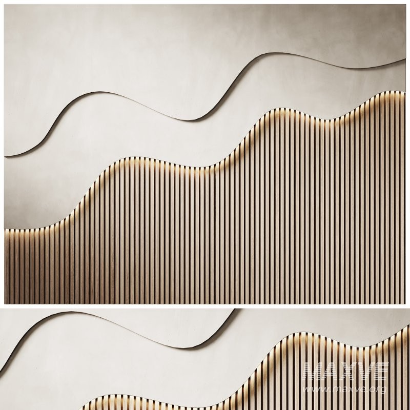 ART WALL 54 3D model Maxve