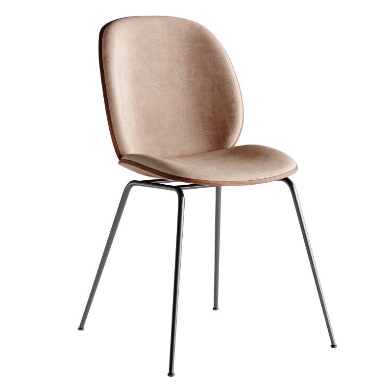 Beetle Dining Chair 3D model Maxve