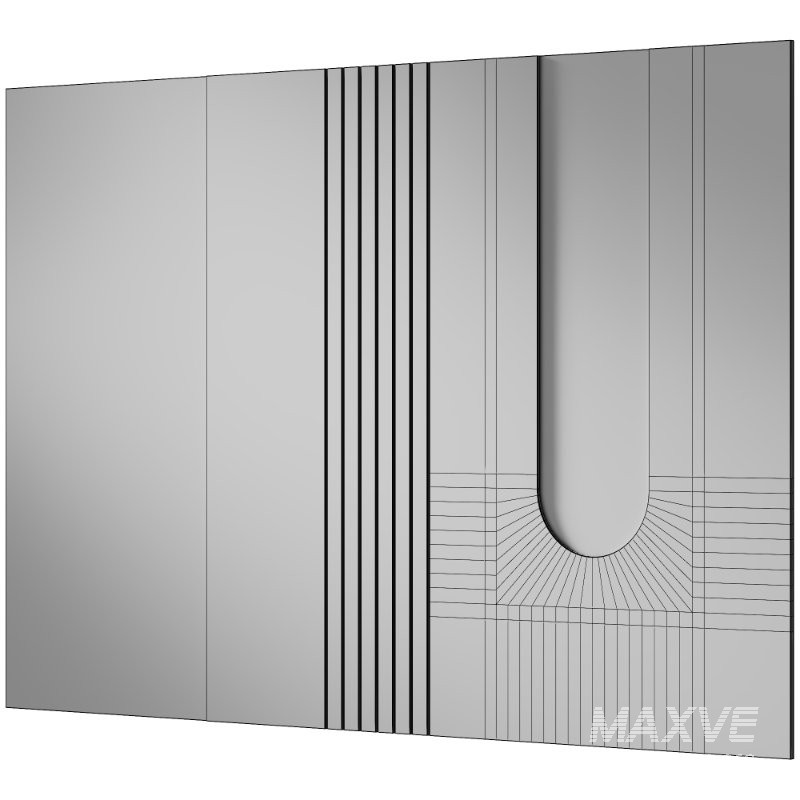 Art Wall 76 3D model Maxve