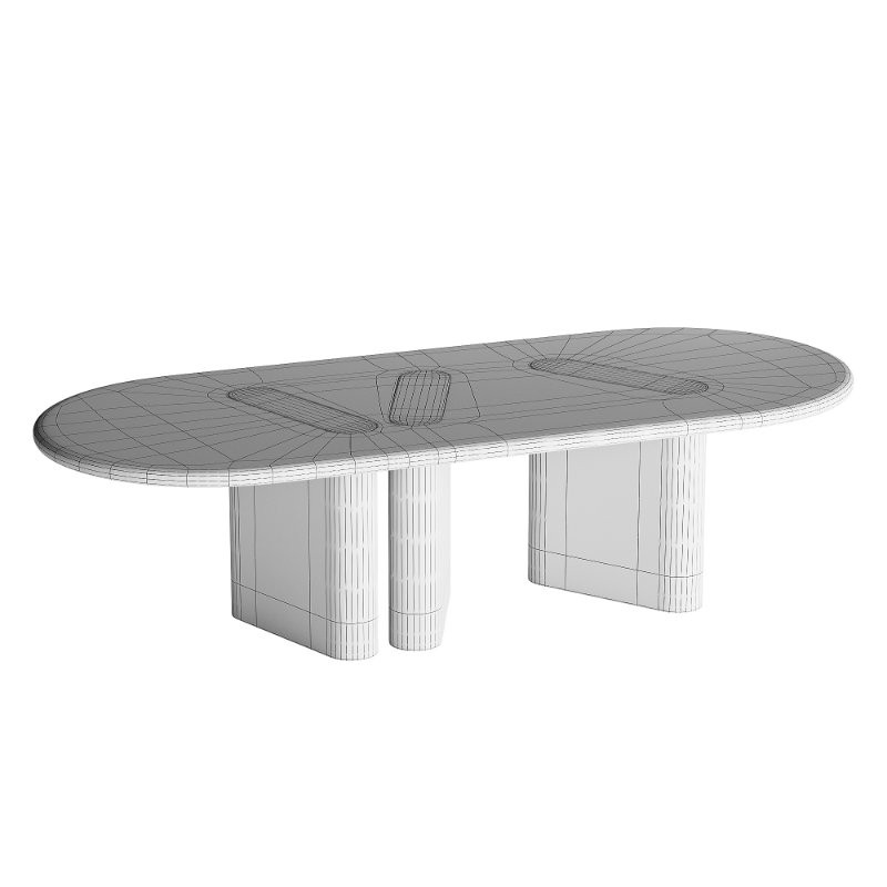 Fatty Emmemobili Table 3D model Maxve