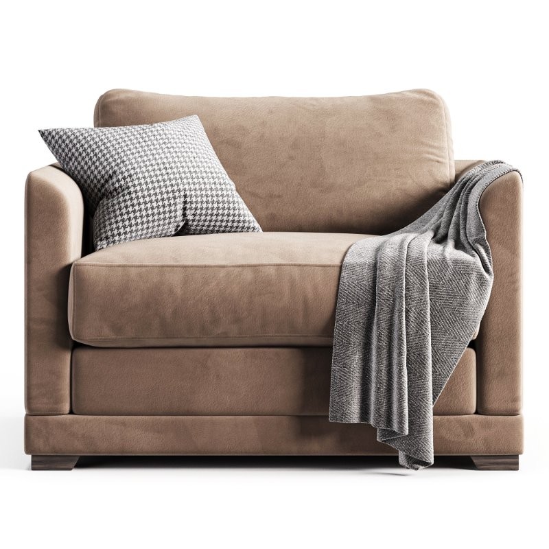 Aissa Armchair 3D model Maxve