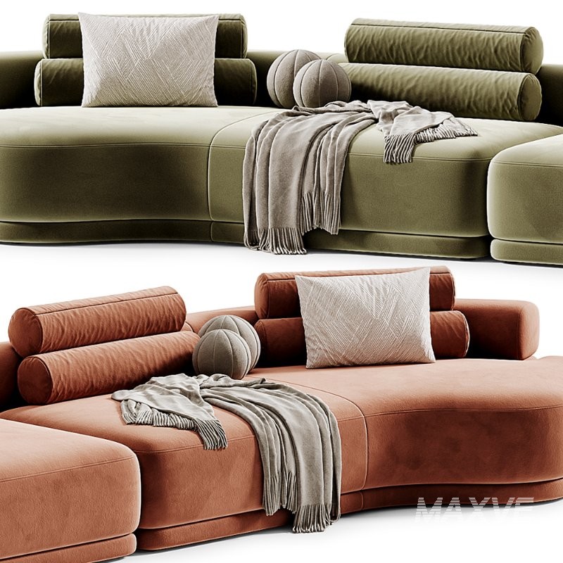 Etna Sofa by Mononova 3D model Maxve