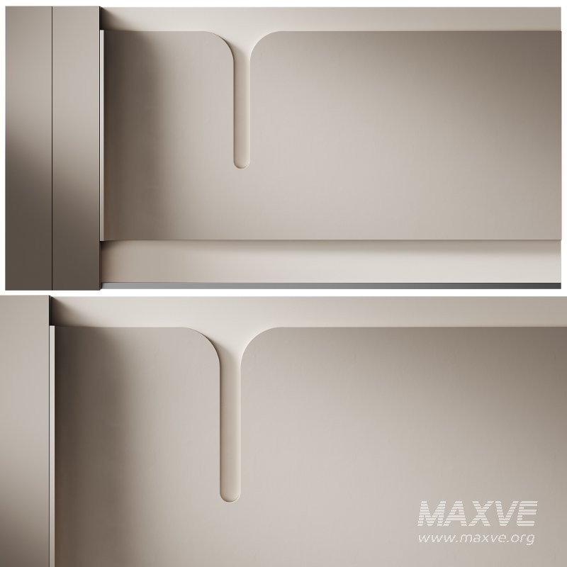 Art Wall 75 3D model Maxve