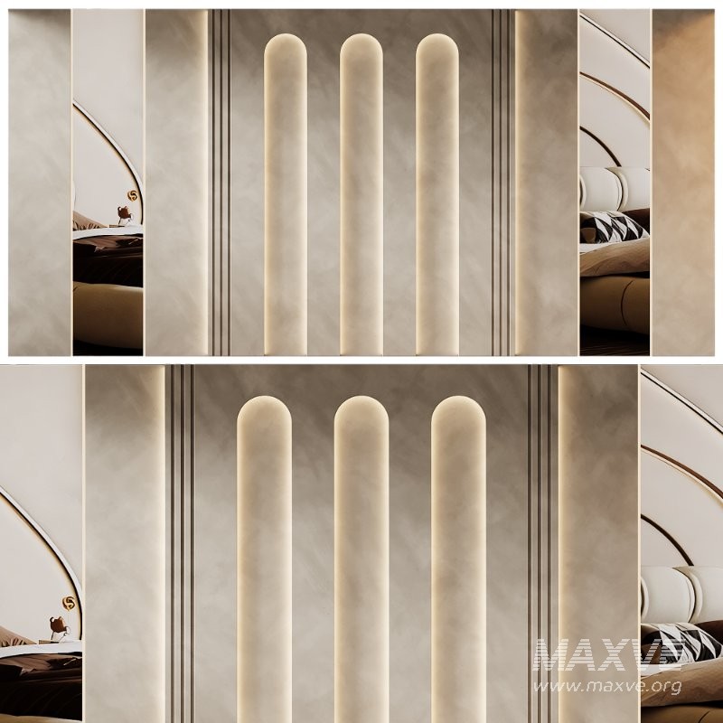 Art Wall 111 3D model Maxve