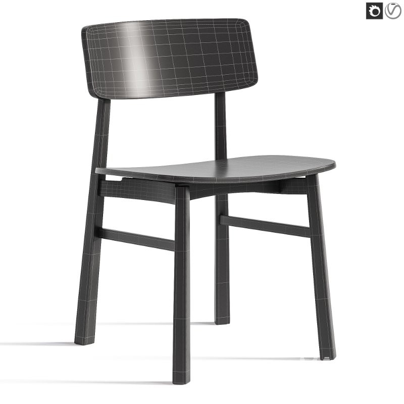 Lina Chair By Pianca 3D model Maxve