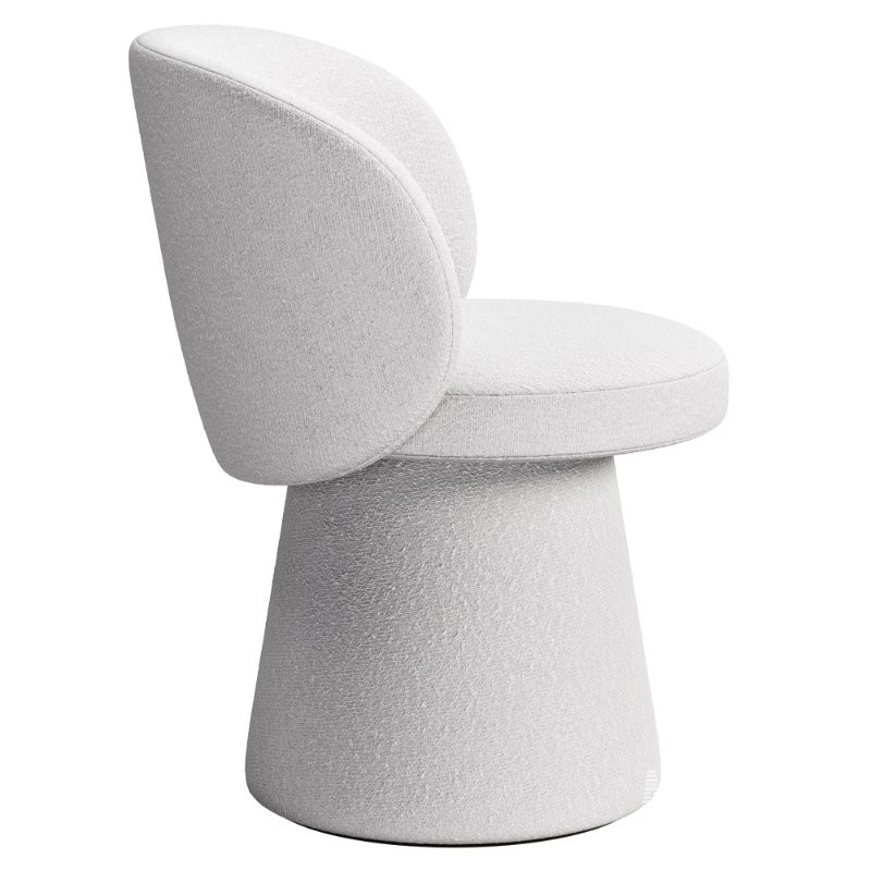 ROUND chair 3D model Maxve