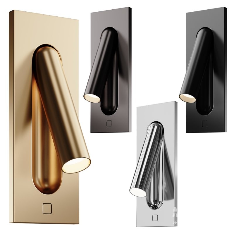 Ponte 7 LED Reading Light 3D model Maxve