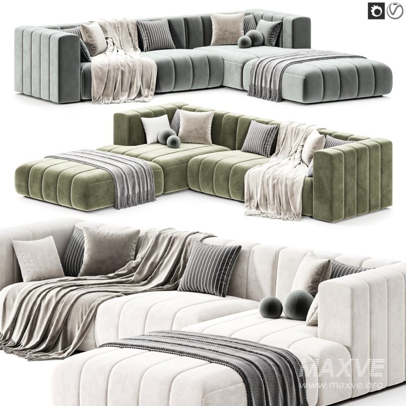 Sofa KION 3D model Maxve