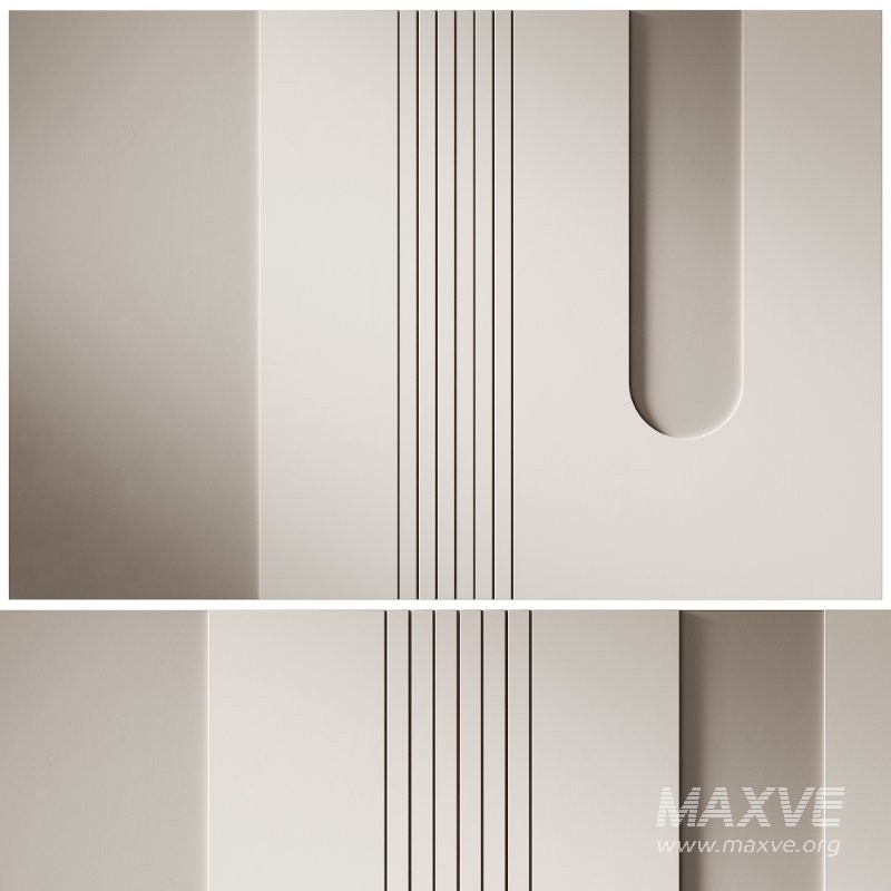 Art Wall 76 3D model Maxve