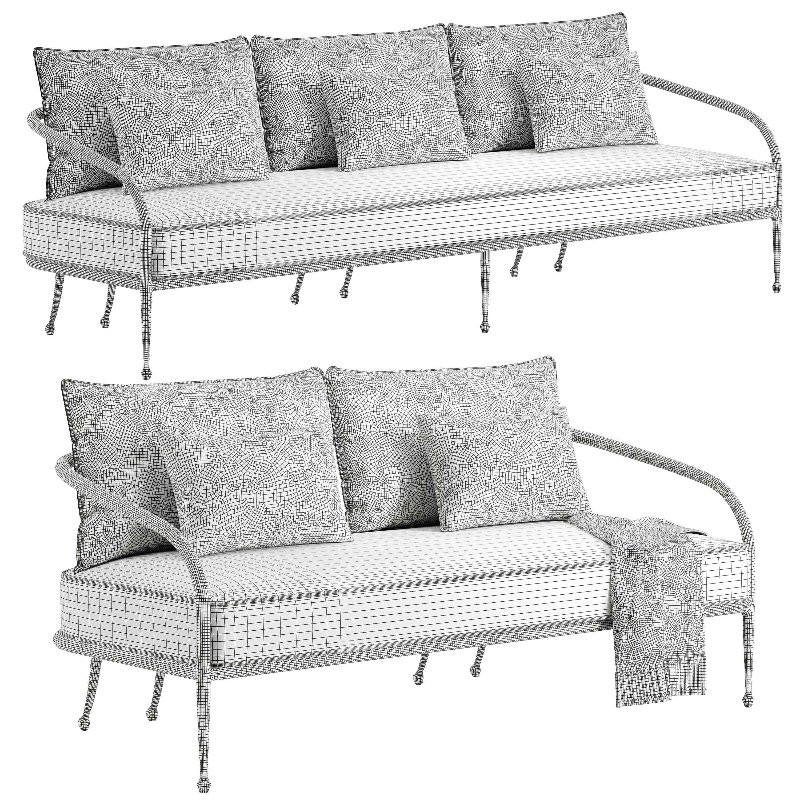 Andre Sofa-Harbour 3D model Maxve