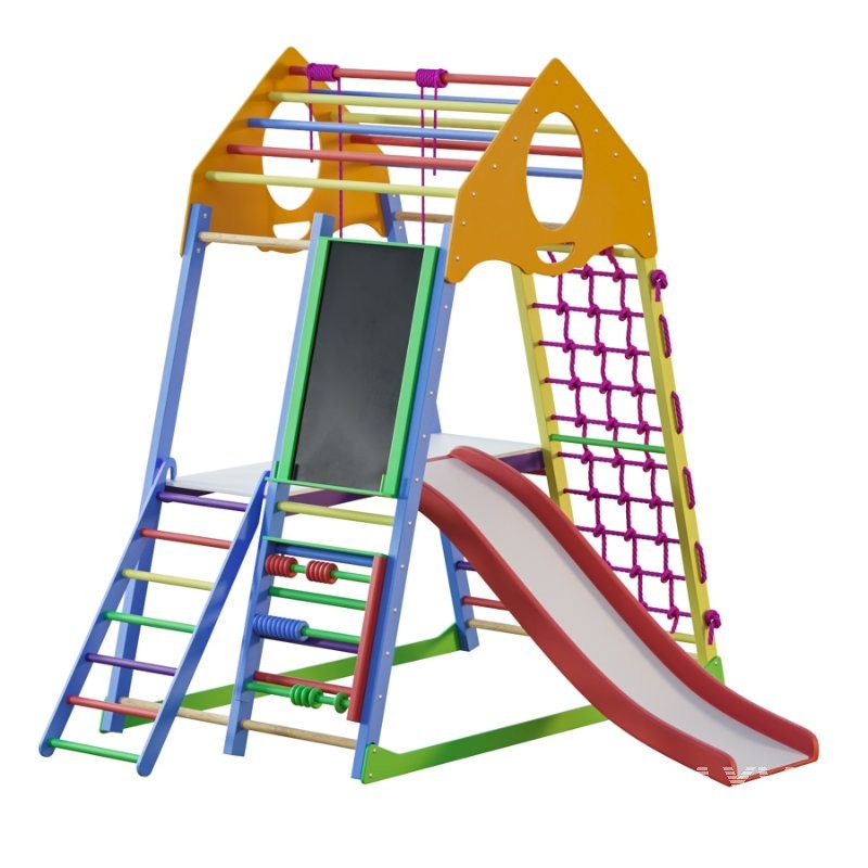 Childrens sports kit KindWood Color Plus 3 3D model Maxve