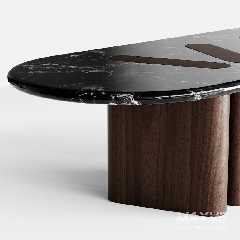Fatty Emmemobili Table 3D model Maxve