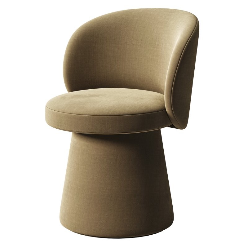 ROUND chair 3D model Maxve