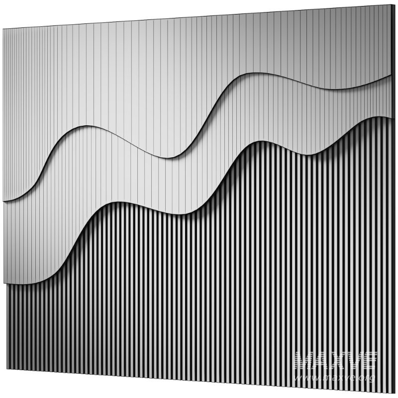 ART WALL 54 3D model Maxve