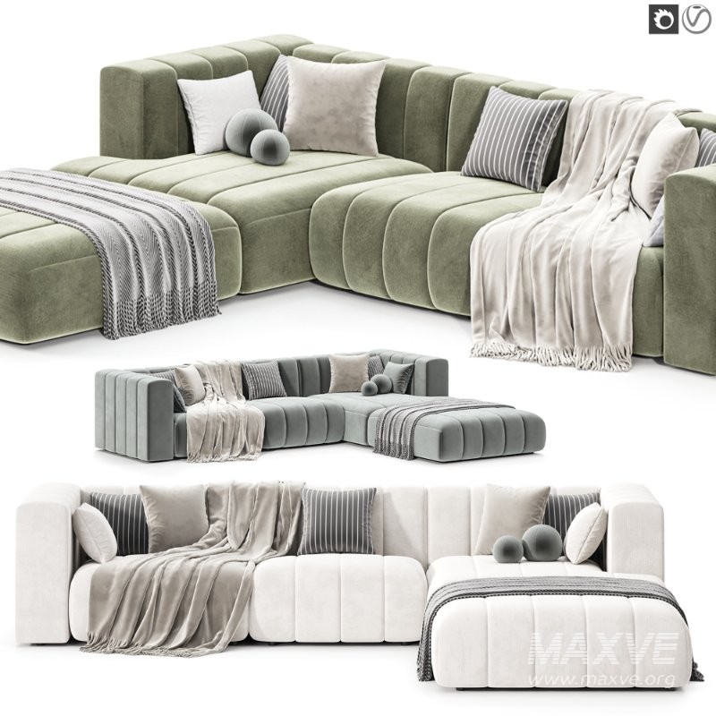 Sofa KION 3D model Maxve