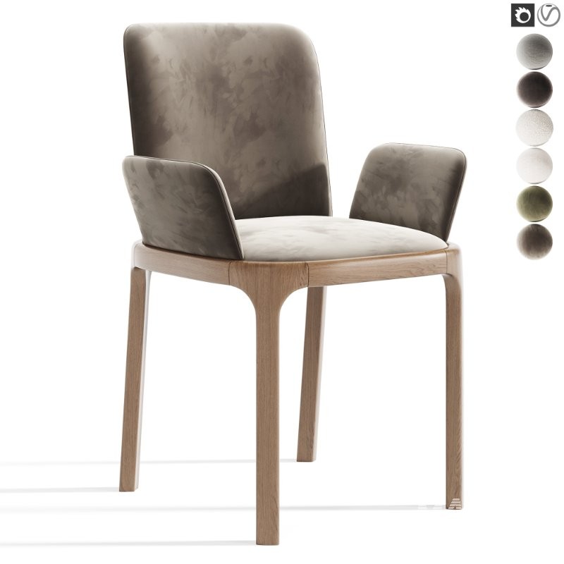 INARI Chair By Pianca 3D model Maxve