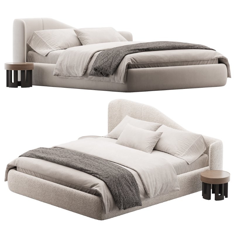 Svechi Bed 3D model Maxve