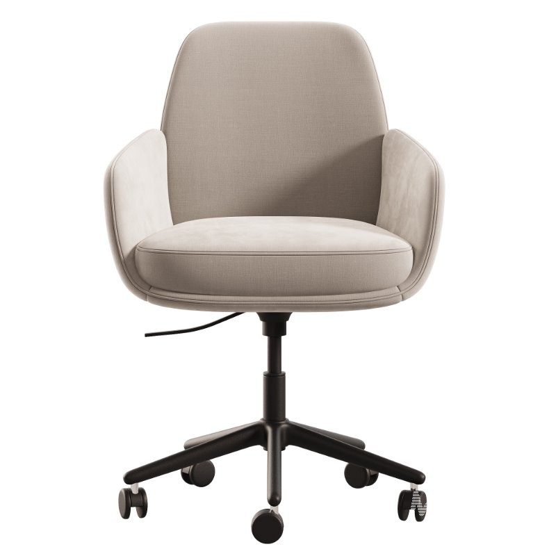 Haworth Poppy swivel chair 3D model Maxve