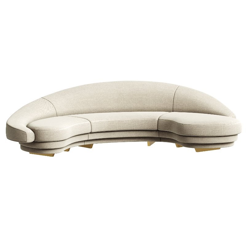 Giulia Sofa Nude 3D model Maxve