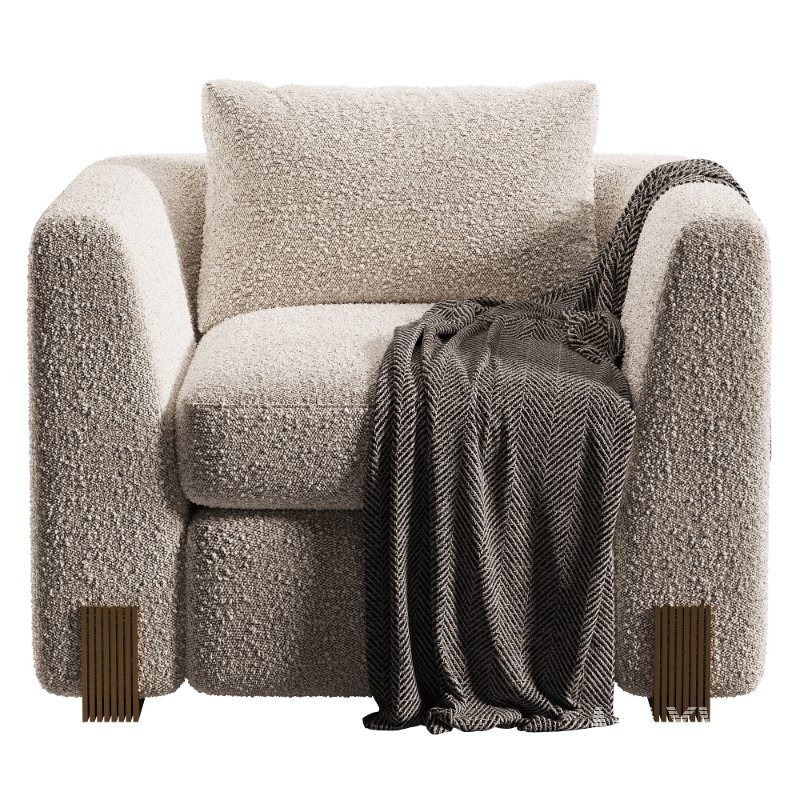 Caracole Counter Balance Chair 3D model Maxve