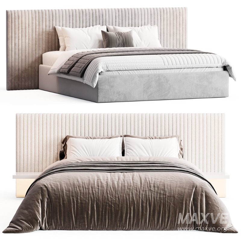 Minnesota Bed 3D model Maxve