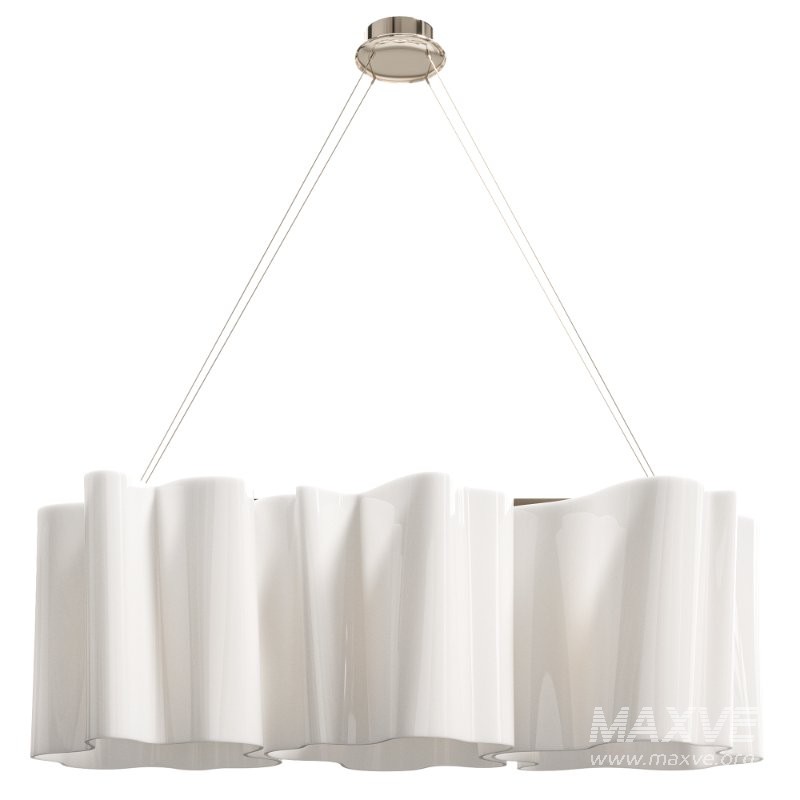 Logic Pendant lighting 3D model Maxve