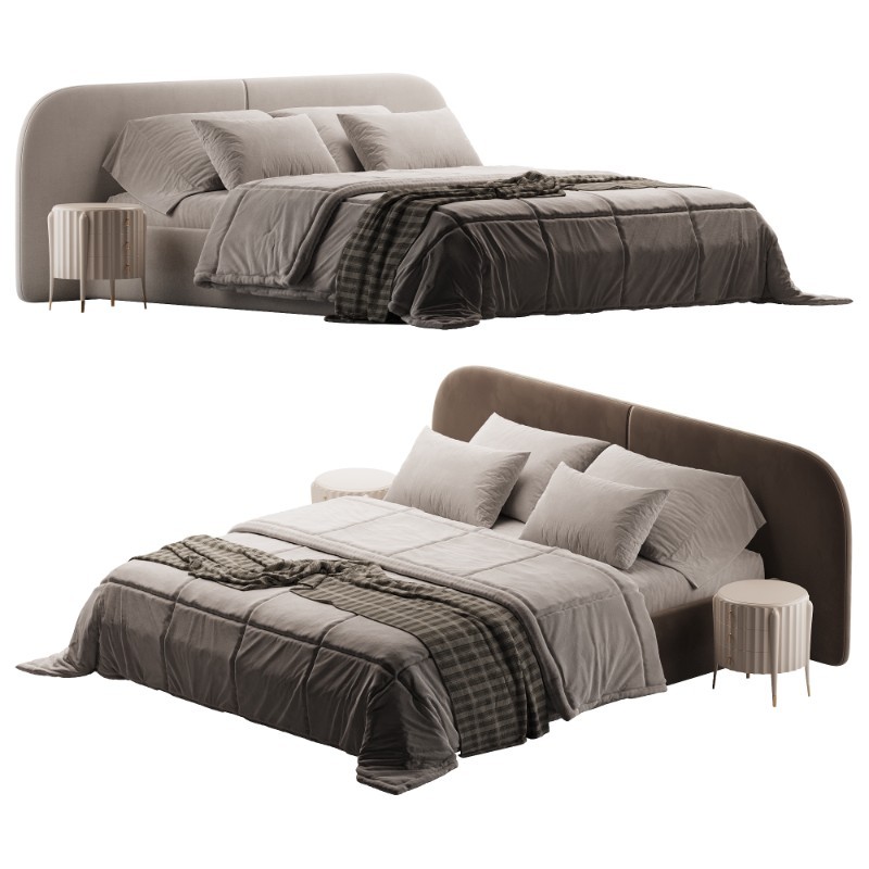 Taehung bed 3D model Maxve