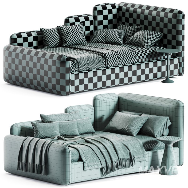 Children s Corner Bed ALICE by Mamoony 3D model Maxve