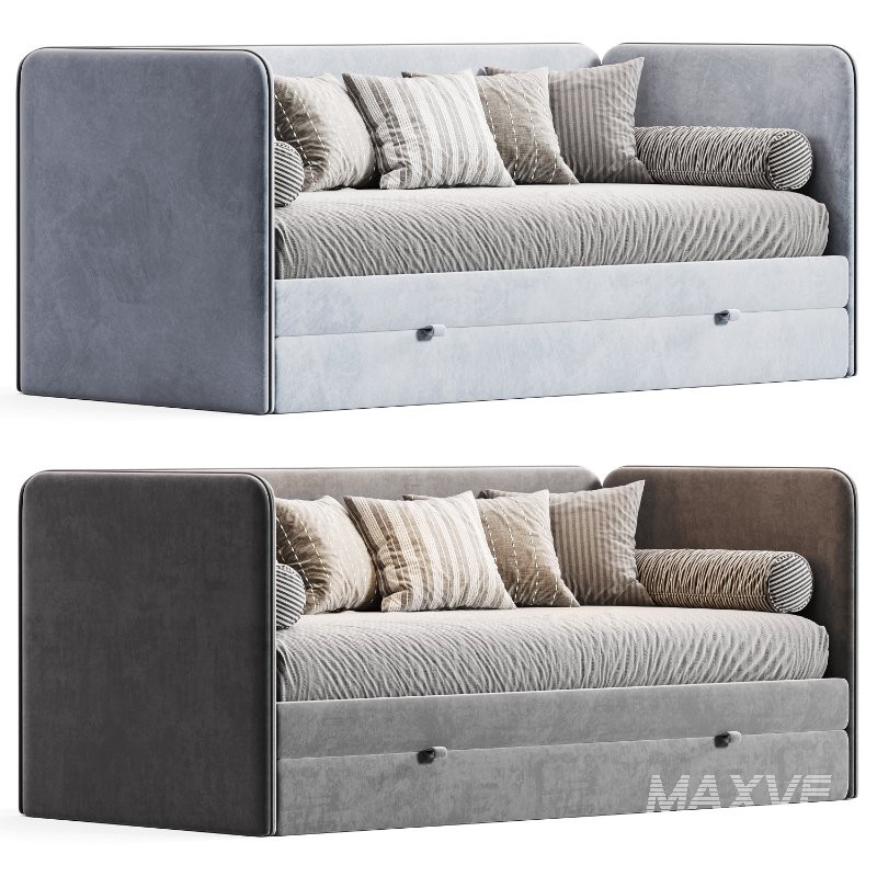 Eric Bed 3D model Maxve