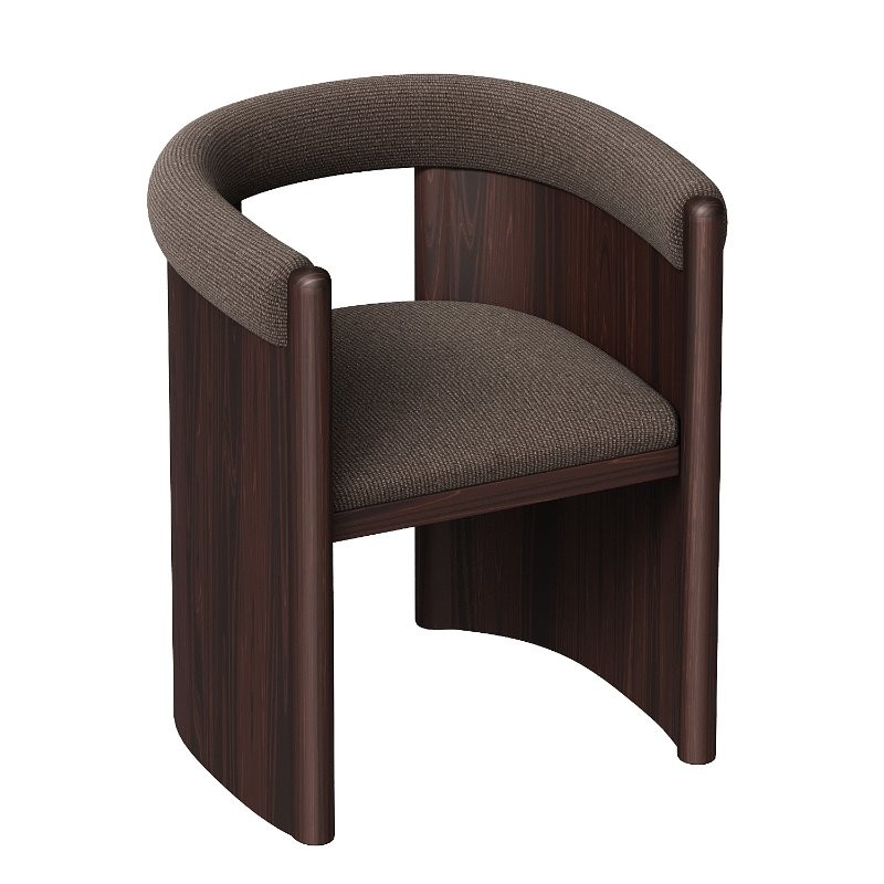 ANDO DINING CHAIR 01 3D model Maxve