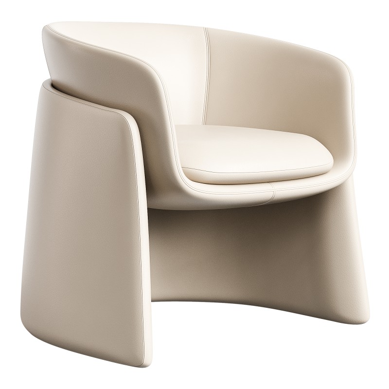 Seba_Lounge_Davis_Armchair 3D model Maxve