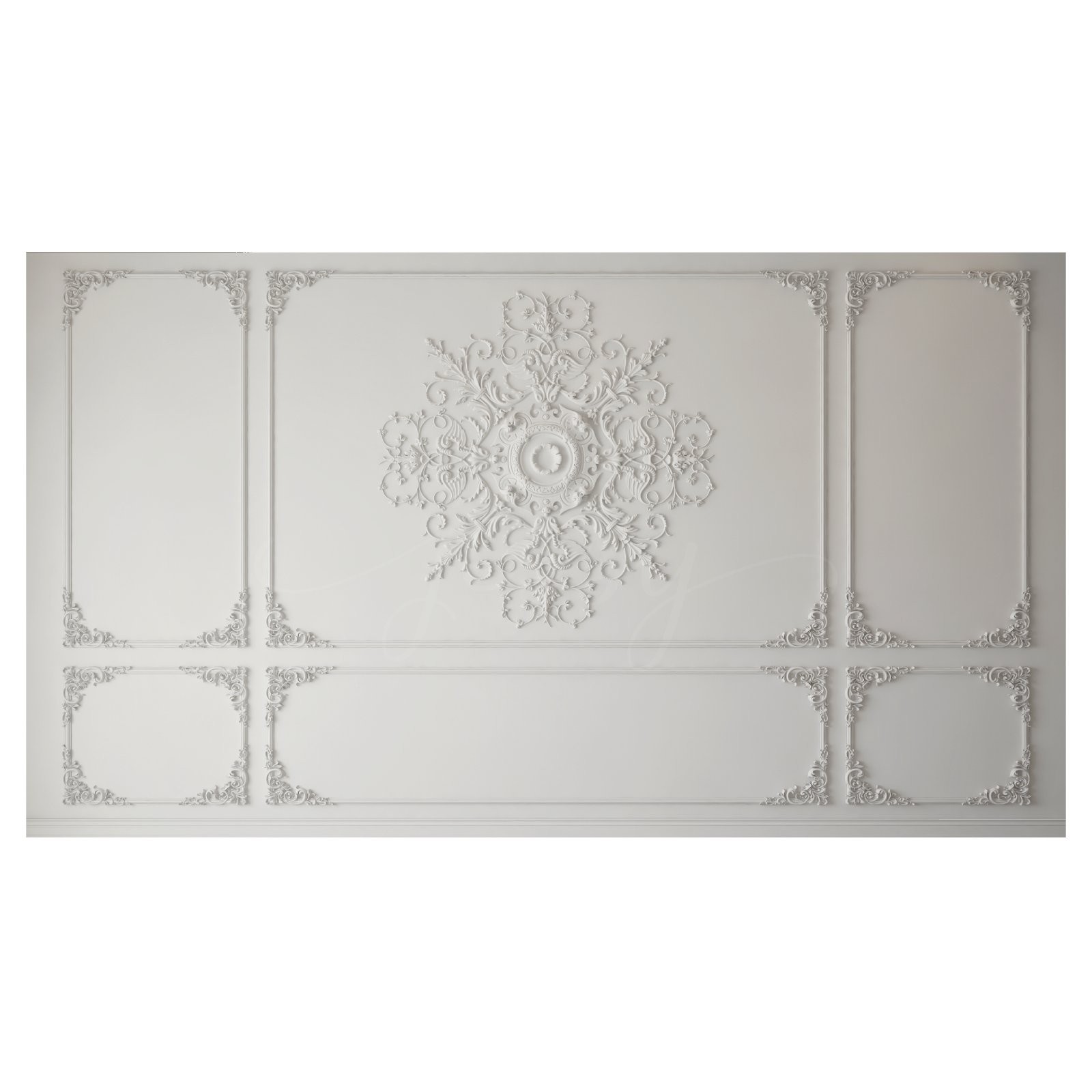 wall panel 12 3D model Maxve