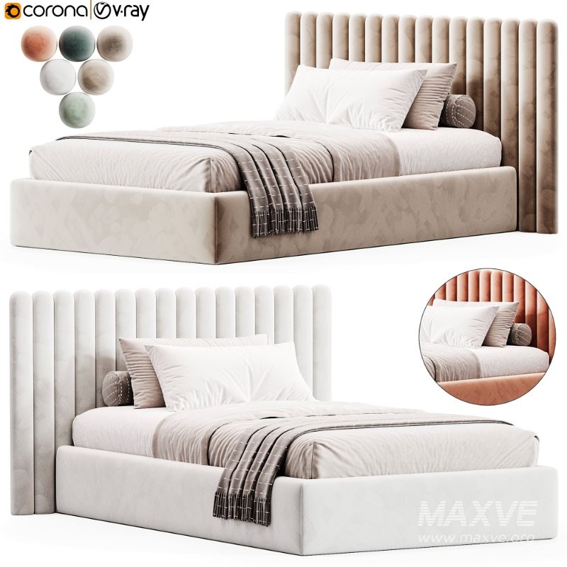 Jessie kids bed By Sensorsleep 3D model Maxve