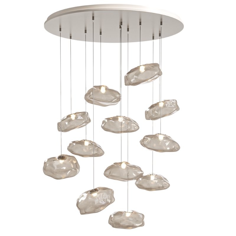 Bocci 73 random glass pendant light 3D model Maxve