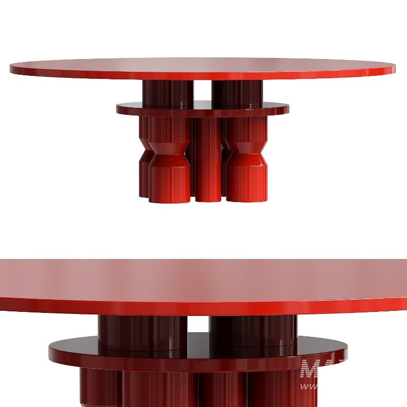 Volver Dining Table 3D model Maxve