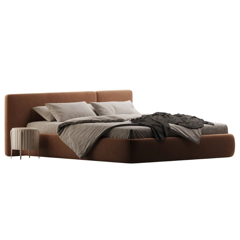 Guest bed 3D model Maxve