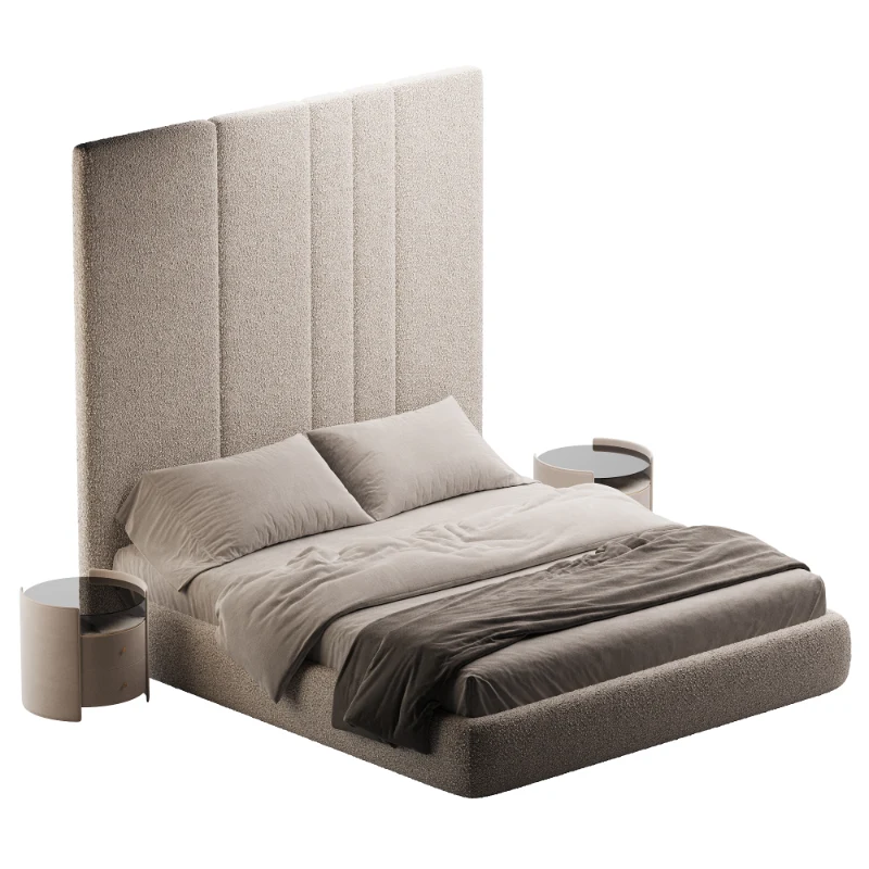 Elena bed 3D model Maxve