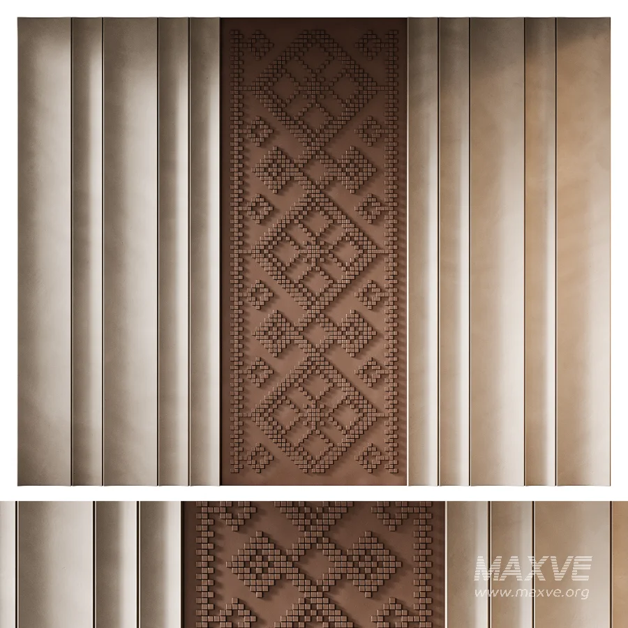 Art Wall 167 3D model Maxve