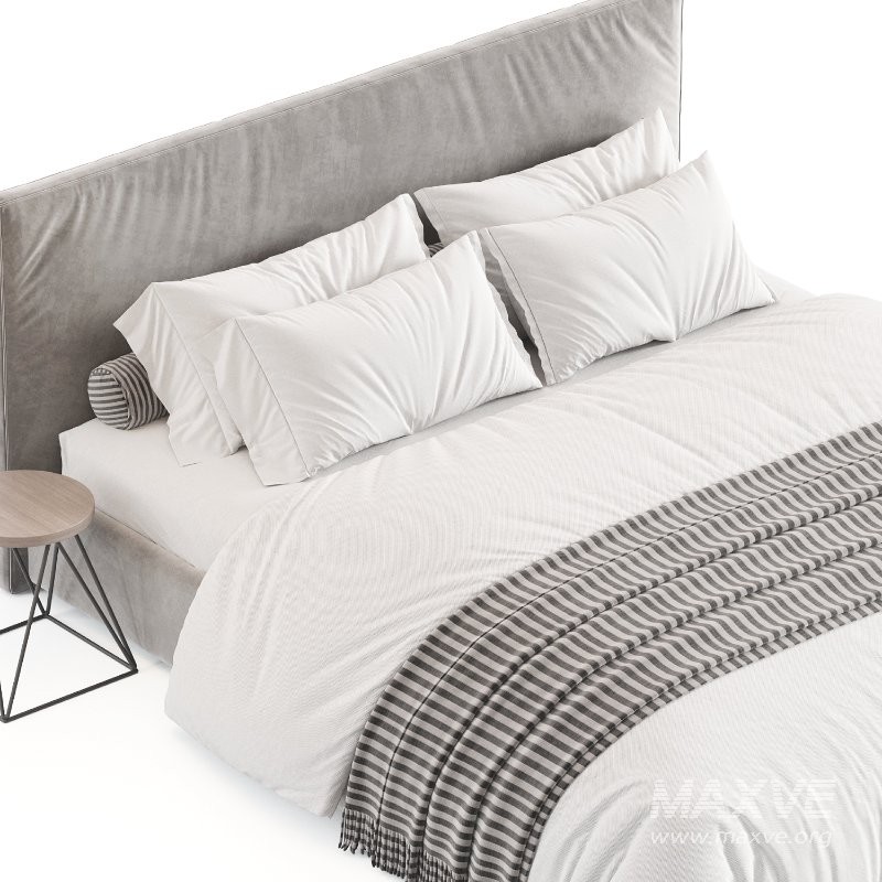 Arial Bed By NIDI 3D model Maxve