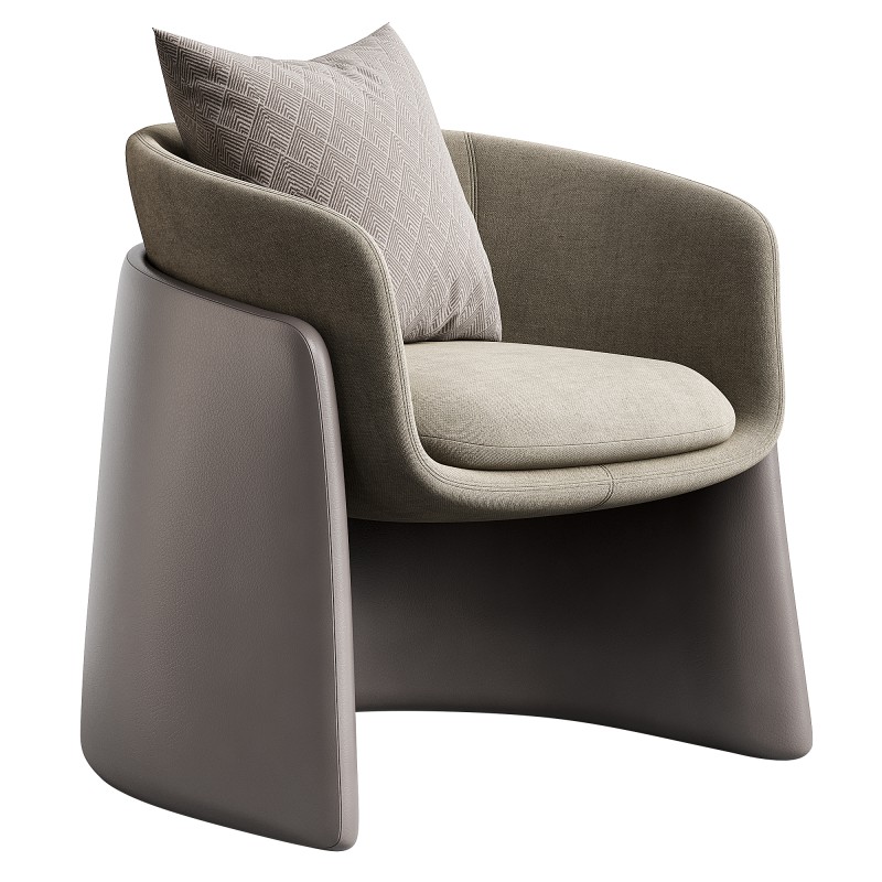 Seba_Lounge_Davis_Armchair 3D model Maxve